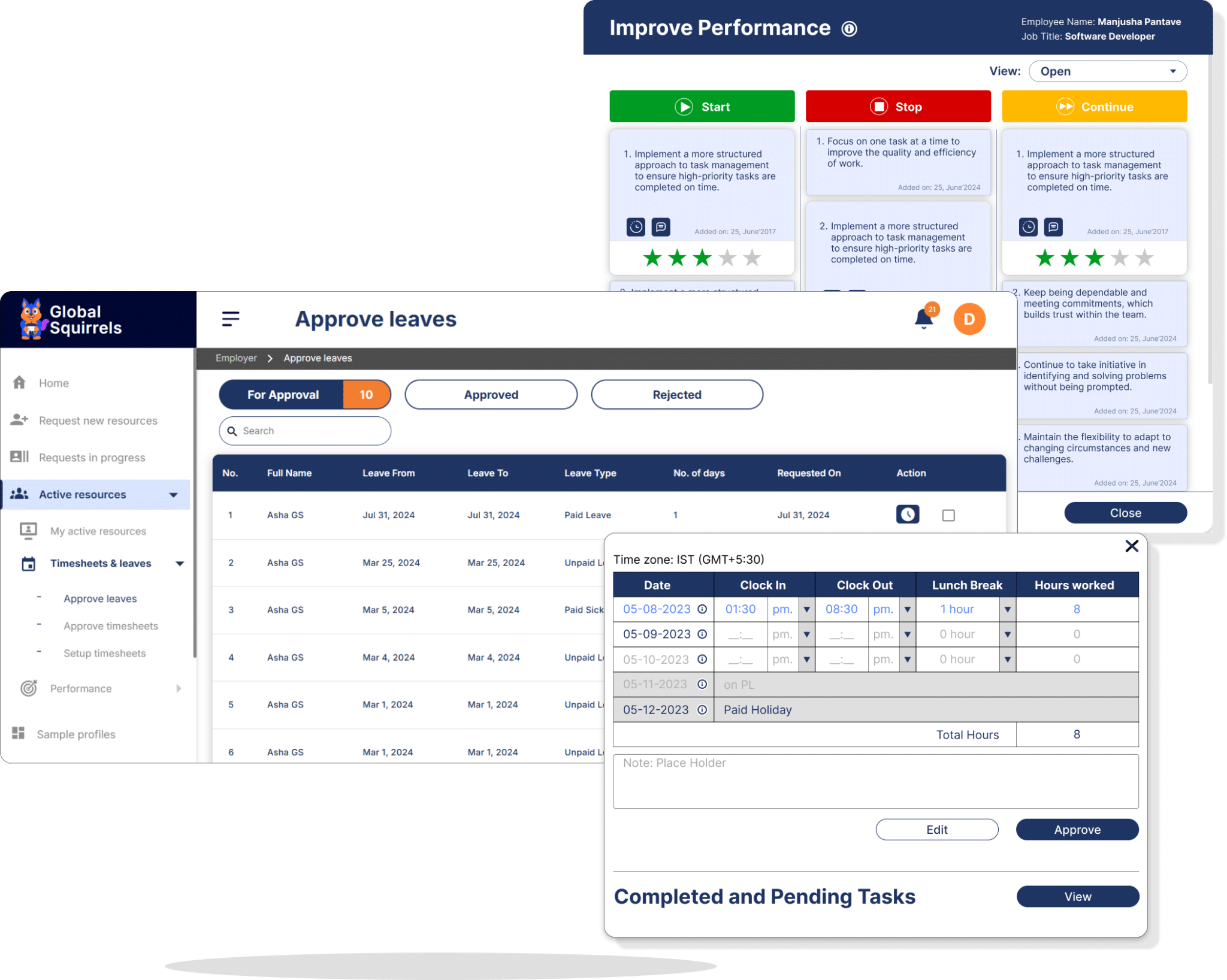 Global Squirrels SaaS Platform: Streamline Global Hiring & Payroll Solution